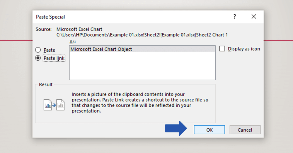 How To Link Or Embed Excel Files In PowerPoint 