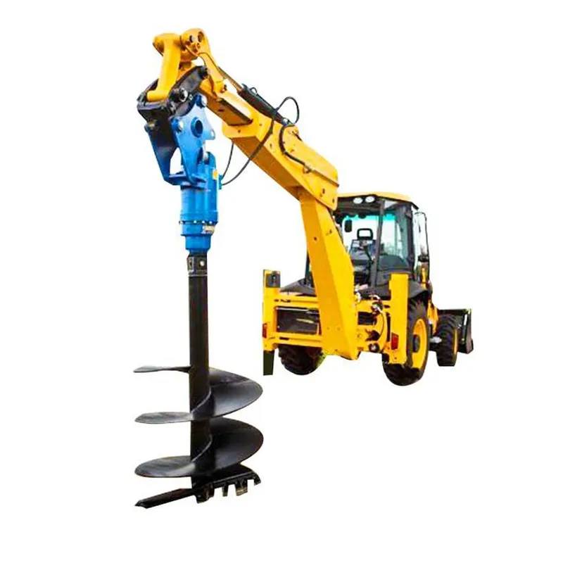 Backhoe Loader Auger - Almaahad Engineering
