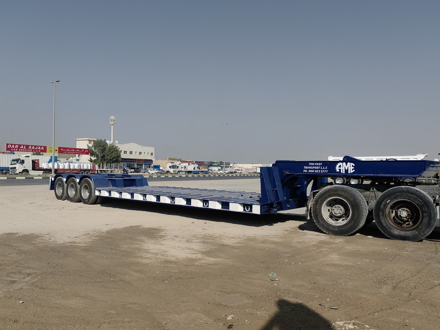 Detachable Gooseneck Lowbed Trailer - Almaahad Engineering