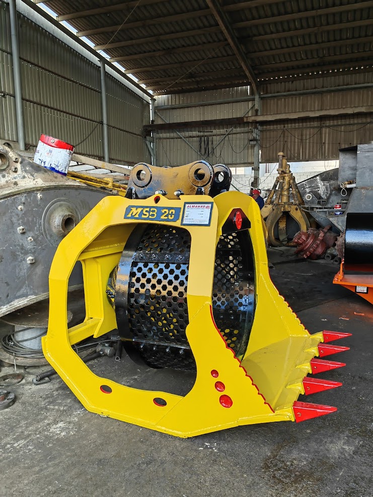 Rotary Screening Bucket - Almaahad Engineering