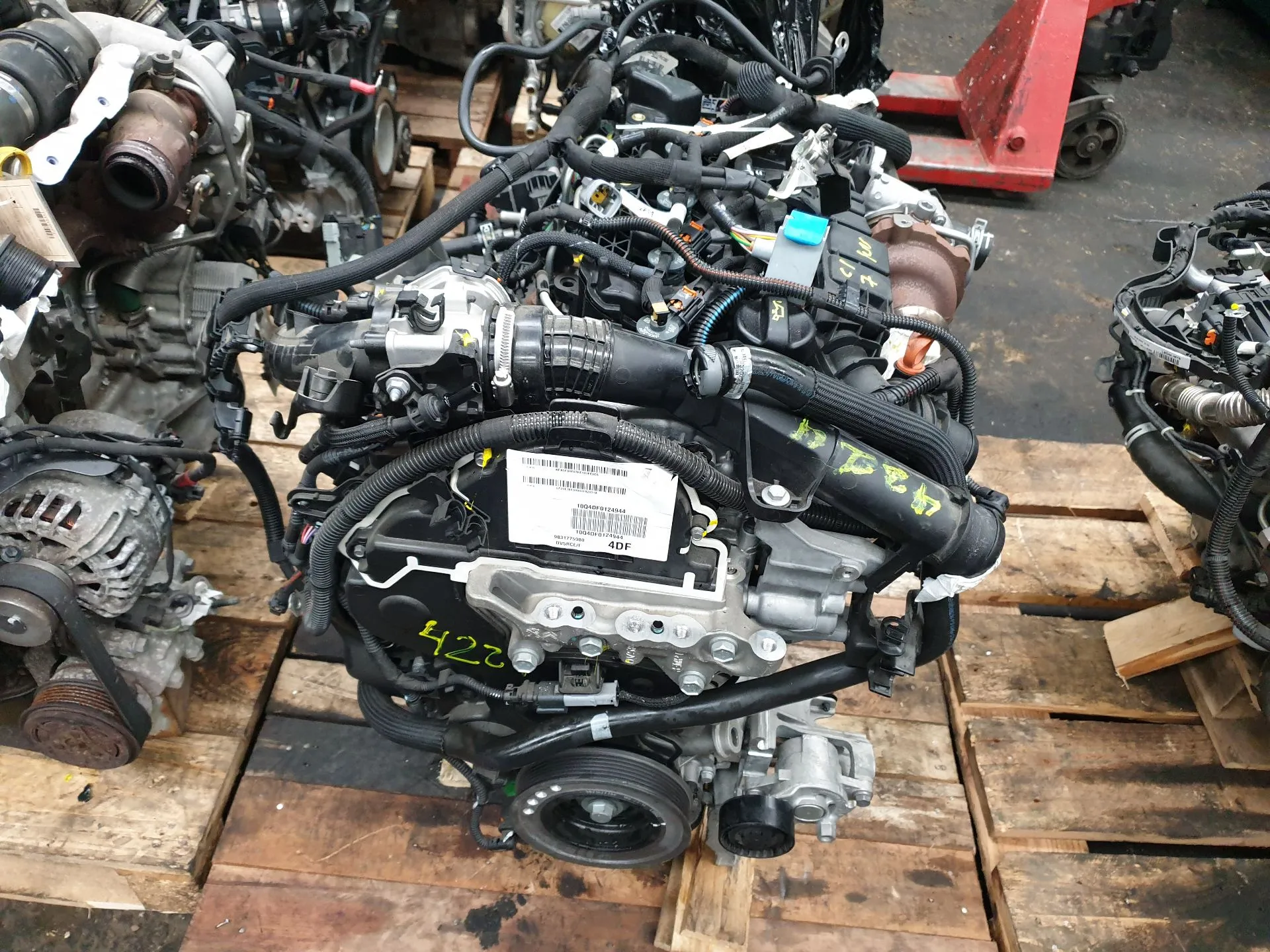 Motor completo of Mechanics for CITROËN C3 Aircross II (2R_, 2C_) 2017 ...