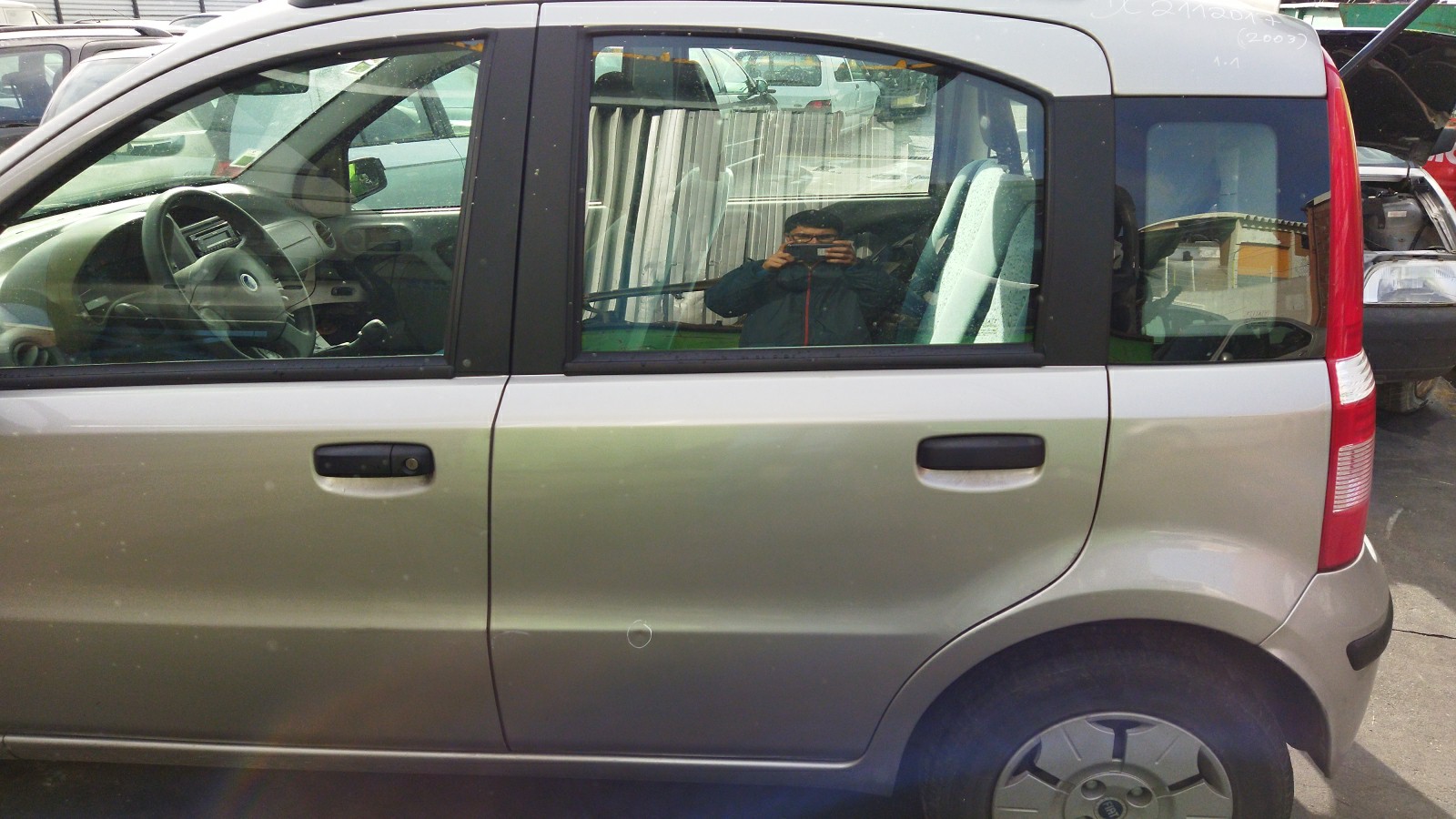 Porta trás esquerda FIAT PANDA de 2003 a 2023