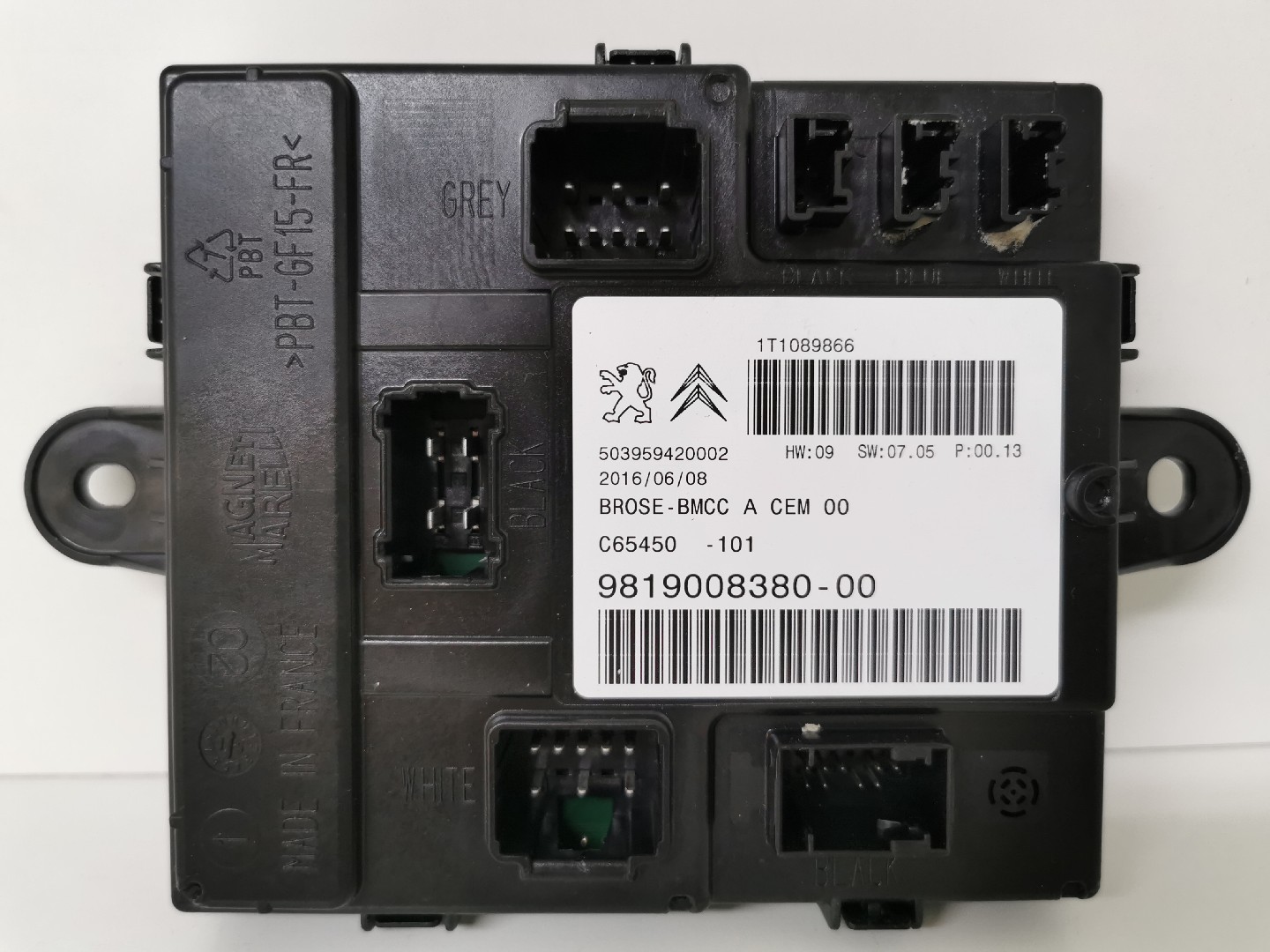 Módulo eletrónico CITROEN C4 Grand Picasso II (2013- 0) com Garantia ...