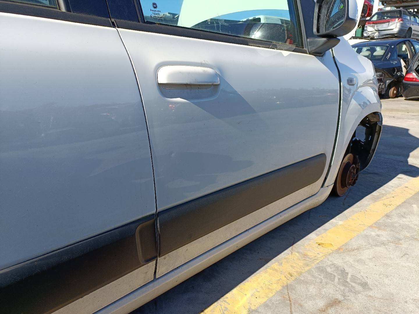 Porta frente direita para FIAT PANDA - Rodapeças