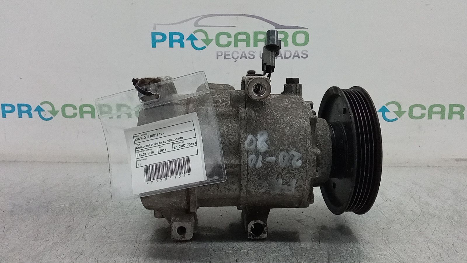 Compressor do Ar condicionado para KIA RIO III - 1E39E02400 |Procarro