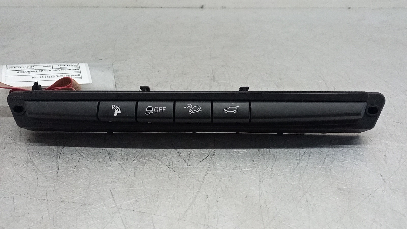 Interruptor Controlo de Tração/ESP para BMW X6 - 61319208218 |Procarro