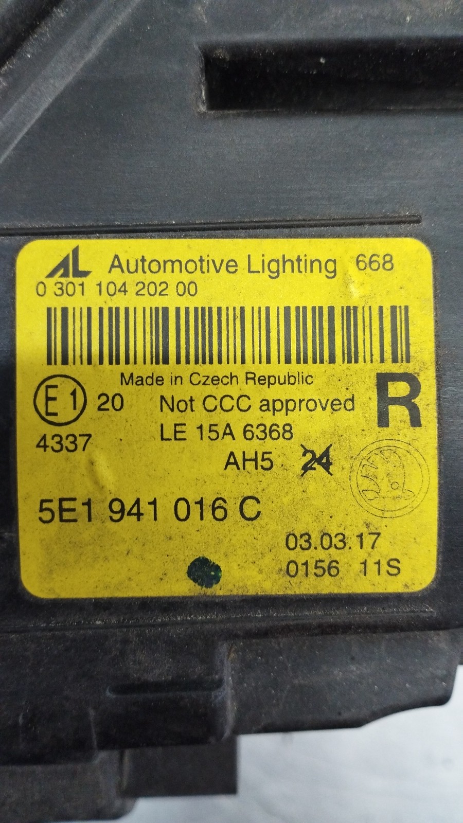 Óptica Drt para SKODA OCTAVIA III - Procarro