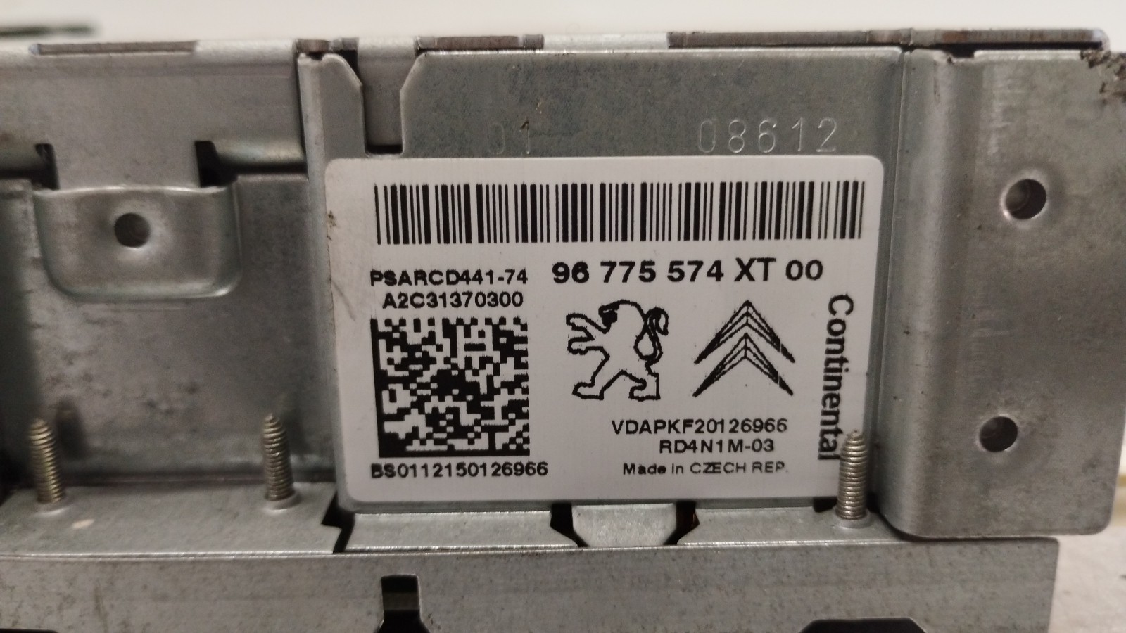 Auto Rádio para CITROEN C3 II - 96775574XT |Procarro