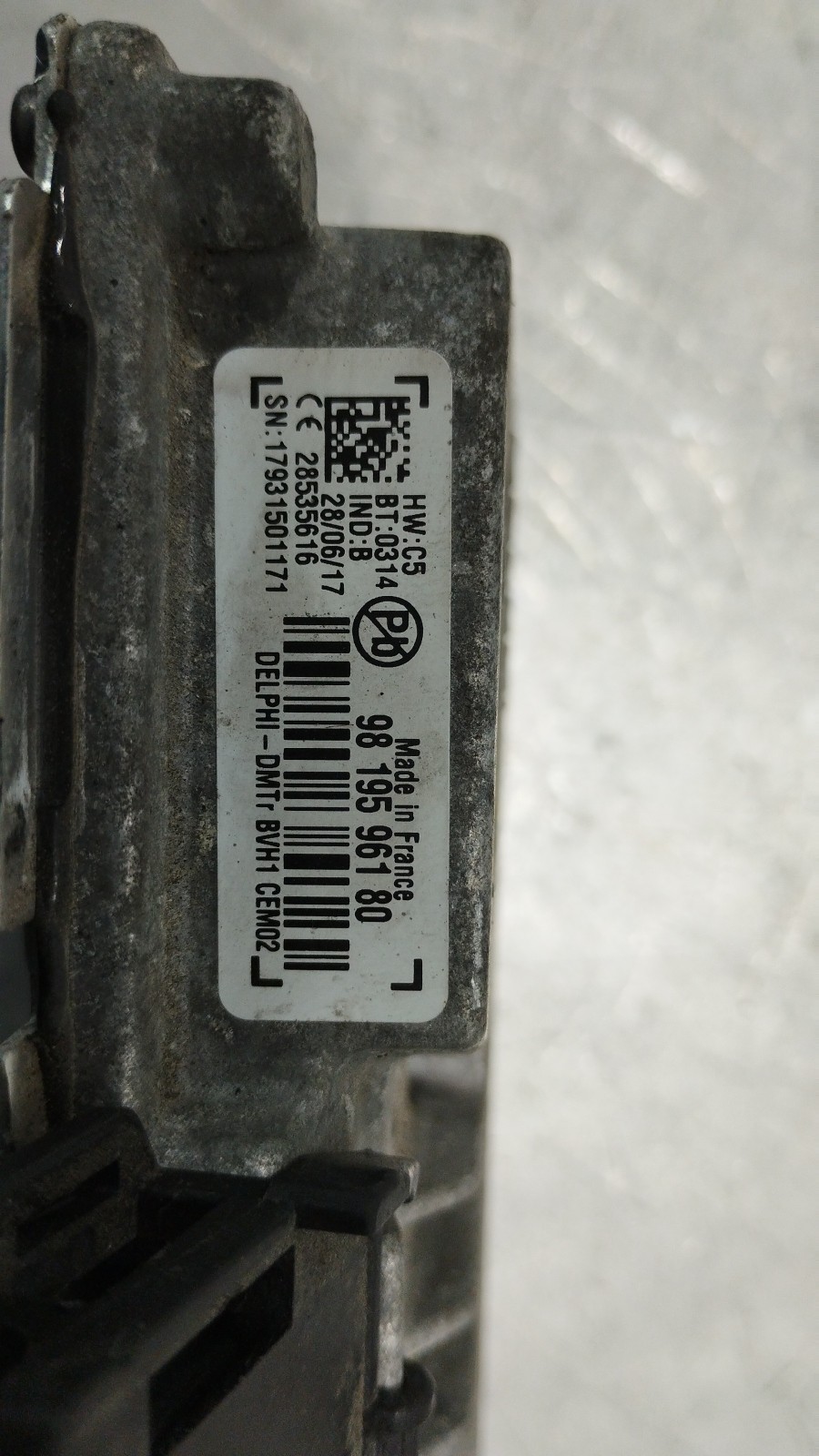 Módulo Start/Stop para PEUGEOT 2008 I - 9819596180 |Procarro