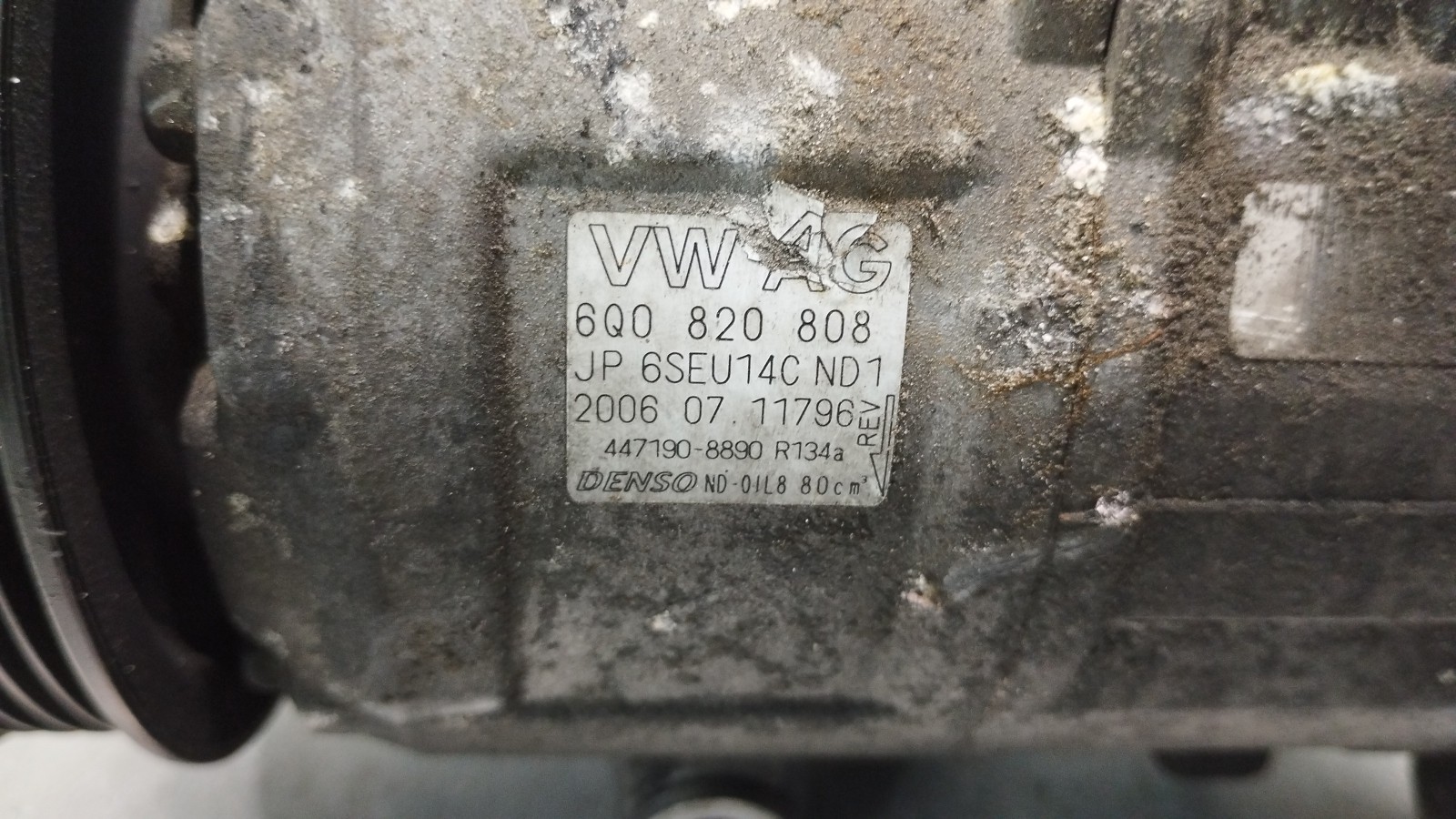 Compressor do Ar condicionado para VOLKSWAGEN POLO - 6Q0820808 |Procarro
