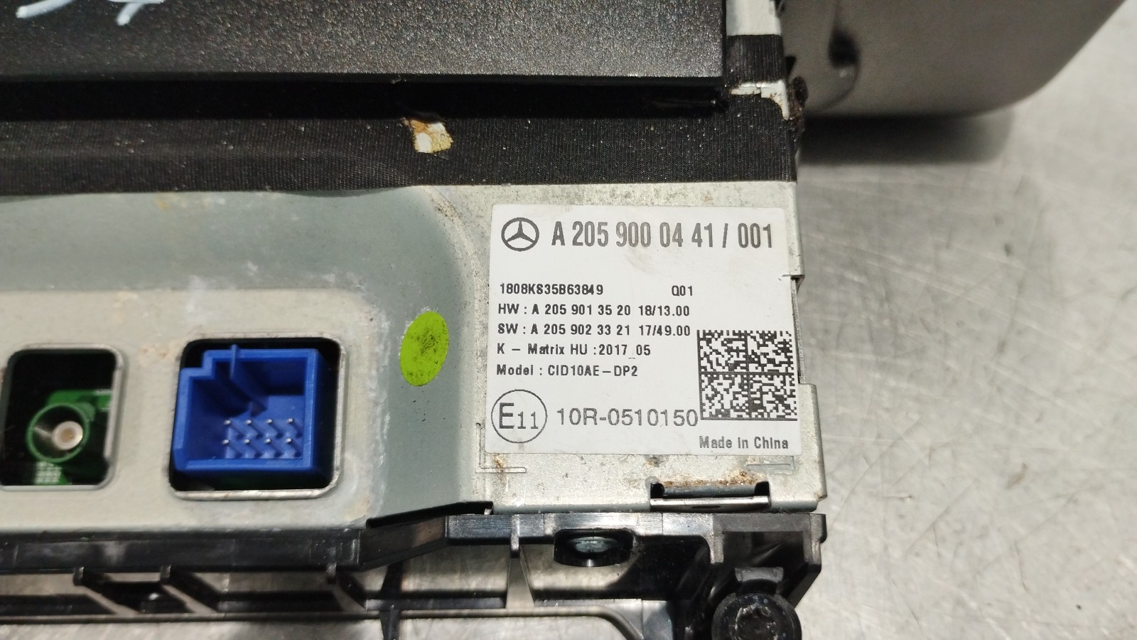 Ecrã Multimédia para MERCEDES-BENZ C-CLASS - A2059000441 |Procarro