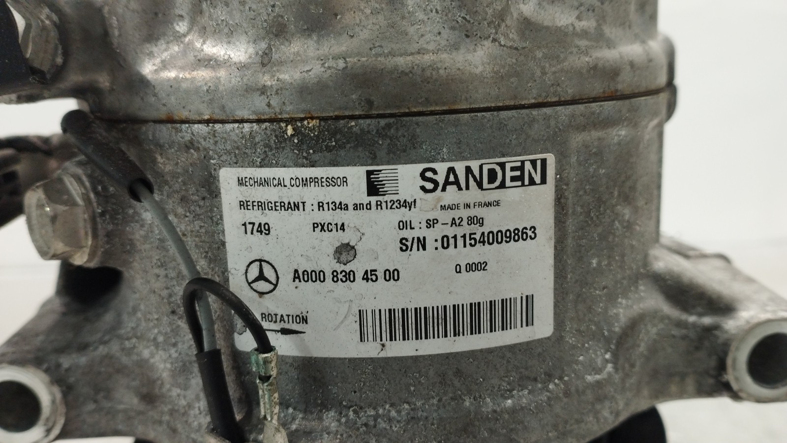 Compressor do Ar condicionado para MERCEDES-BENZ C-CLASS - A0008304500 ...