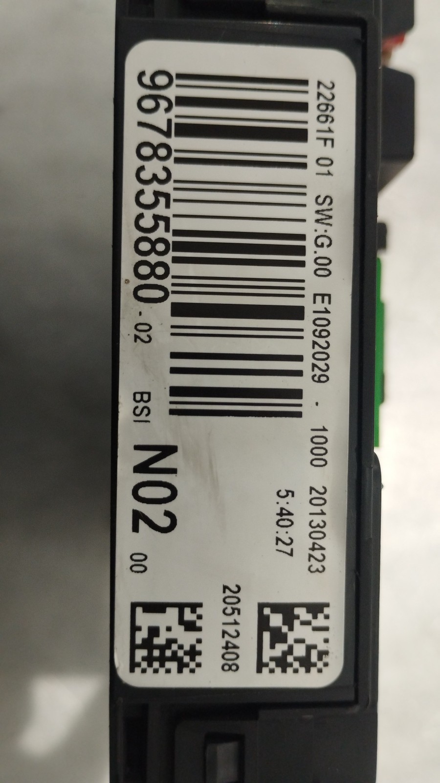 BSI para CITROEN C-ELYSEE - 9678355880 |Procarro