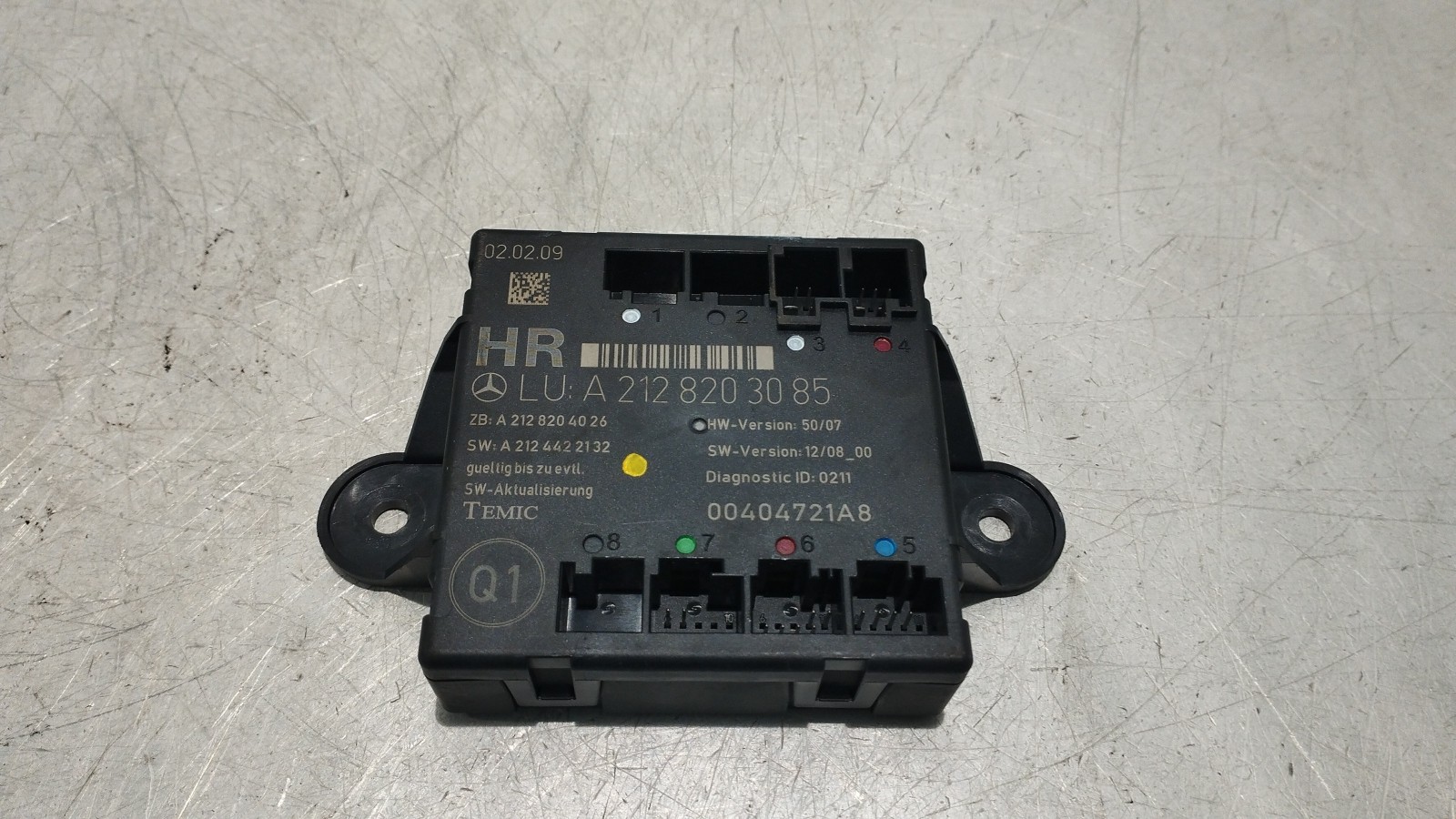 Módulo Elétrico do Vidro Tras Drt para MERCEDES-BENZ E-CLASS ...