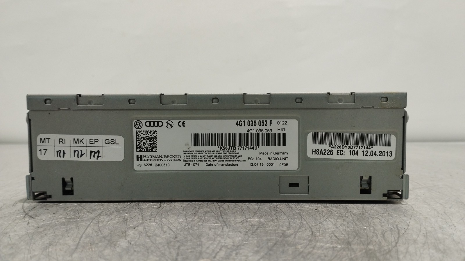 TelePeças | Módulo multimédia 4G1035053F para AUDI A4