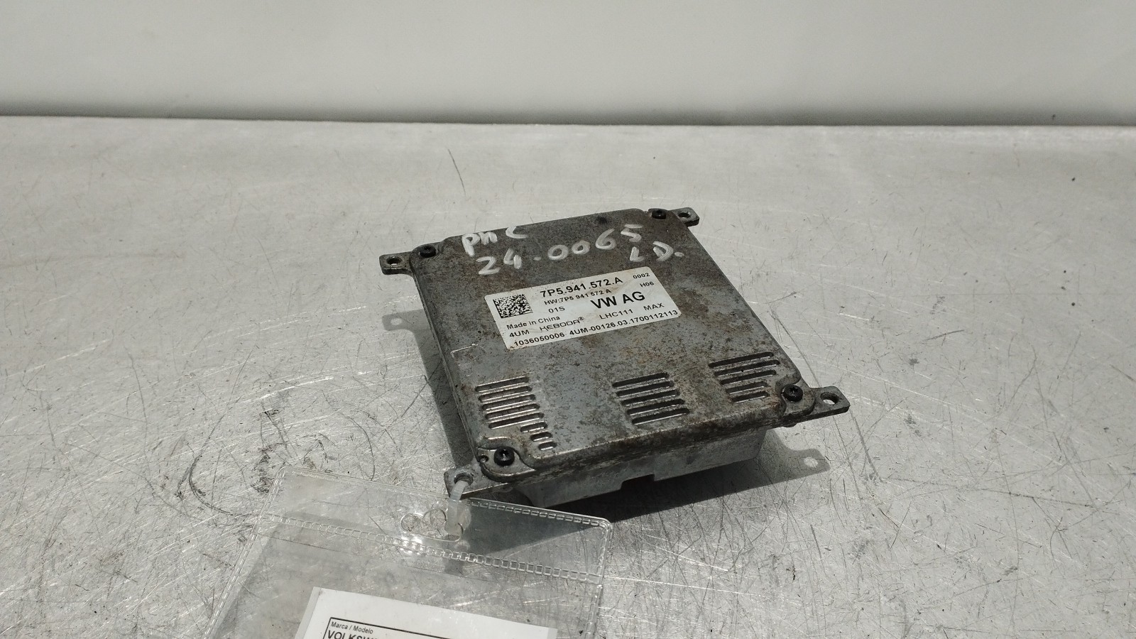 Balastro Xénon Drt para VOLKSWAGEN GOLF VII - 7P5941572A |Procarro