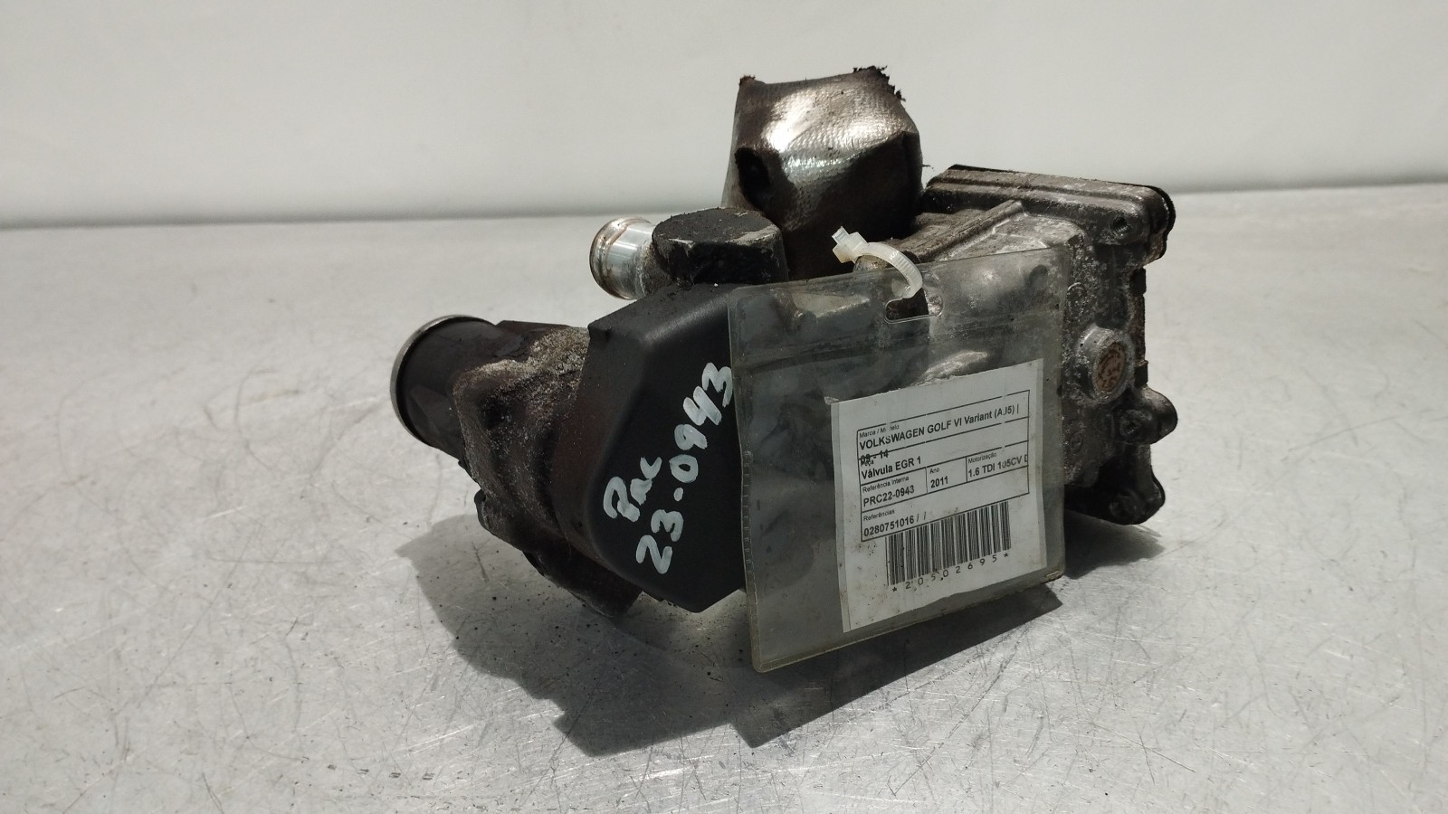 Válvula EGR 1 para VOLKSWAGEN GOLF VI Variant - 0280751016 |Procarro