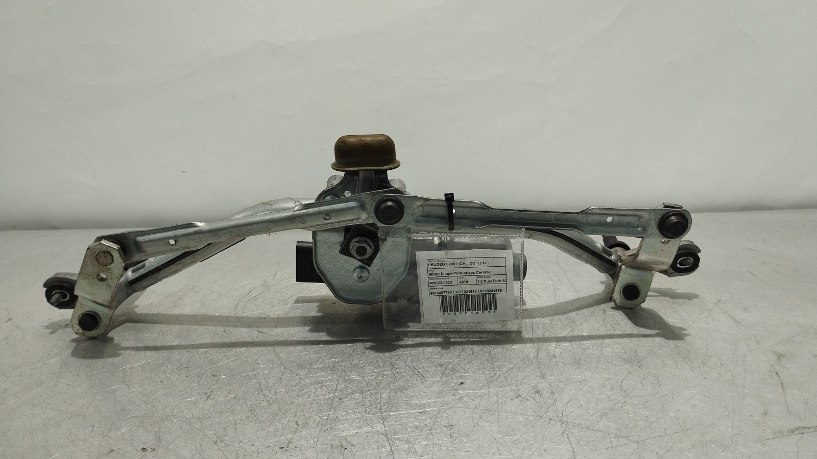 Motor Limpa Pára-brisas Central para PEUGEOT 208 I - 9815497780 |Procarro