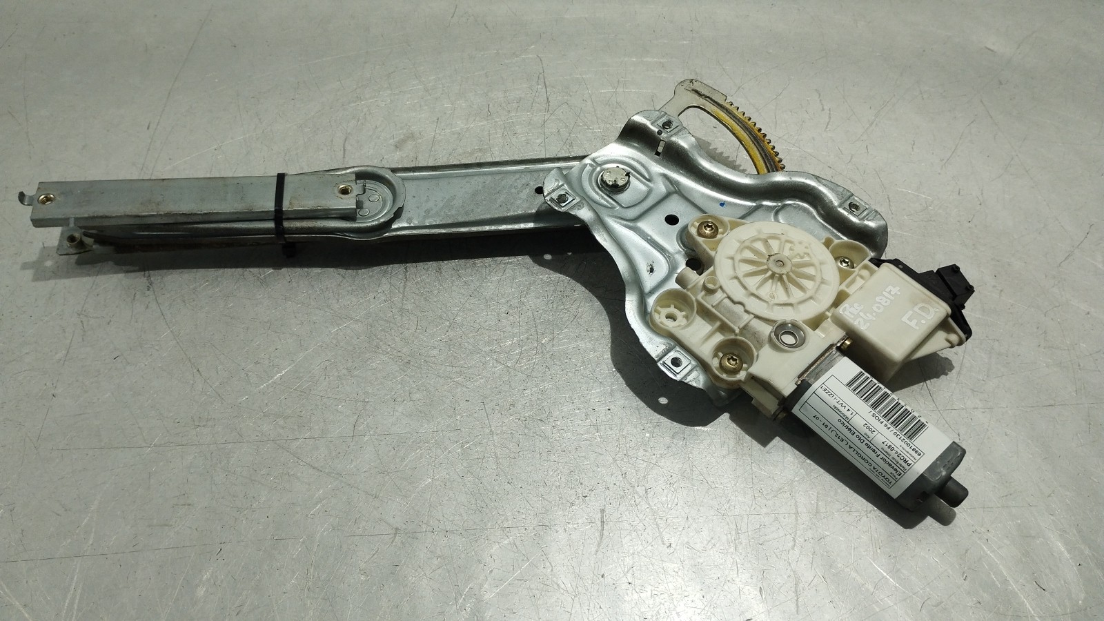 Front right electric window mechanism for TOYOTA COROLLA - Procarro