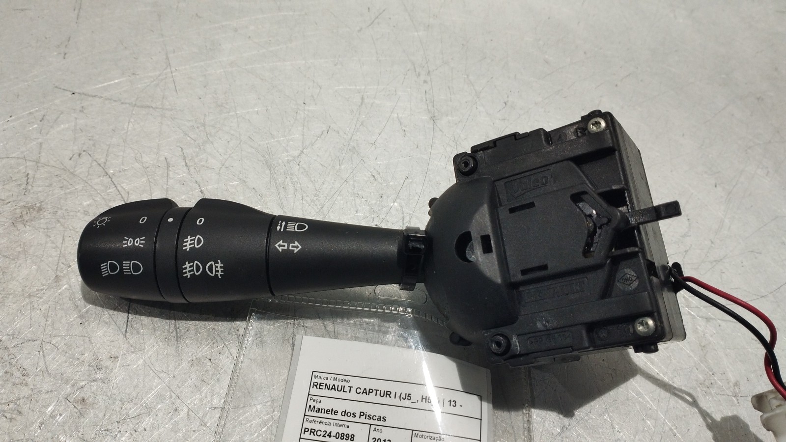 Indicator switch for RENAULT CAPTUR I - Procarro