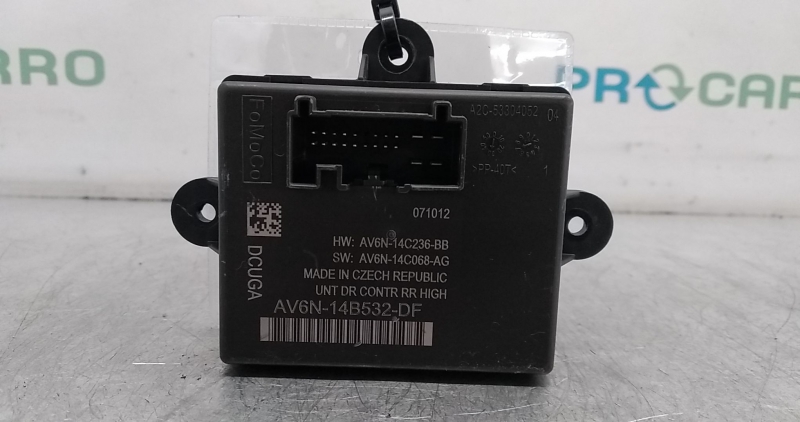 Módulo Elétrico do Vidro Tras Drt para FORD C-MAX II - Procarro