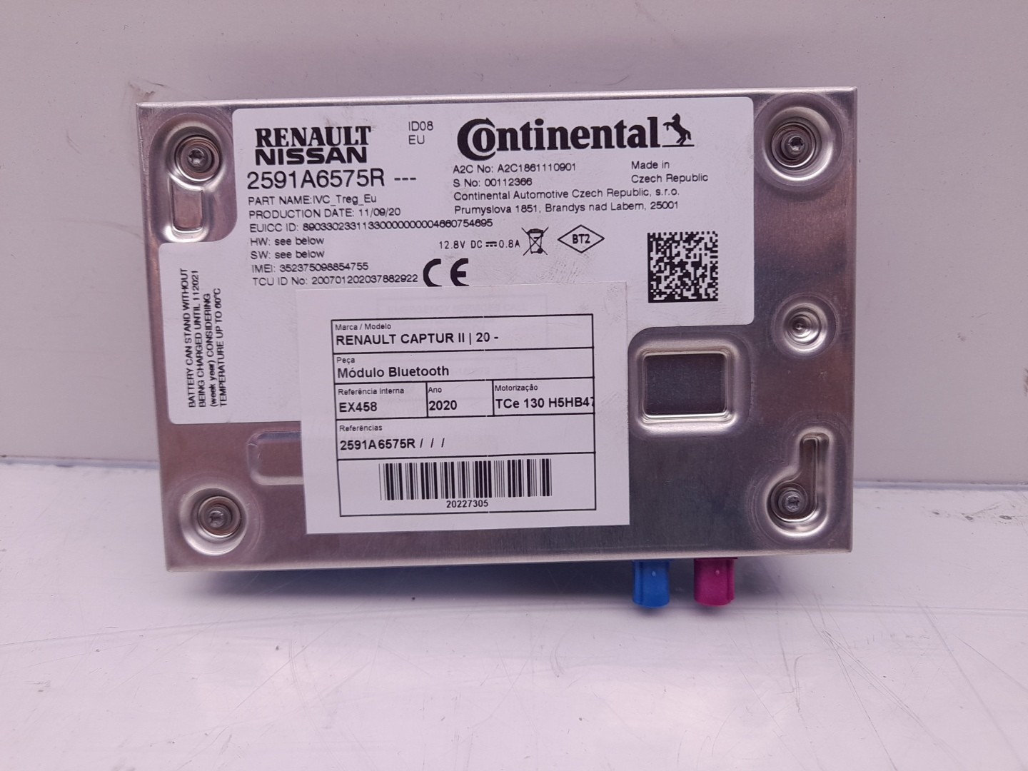 Módulo Bluetooth para RENAULT CAPTUR II - Ambiponto