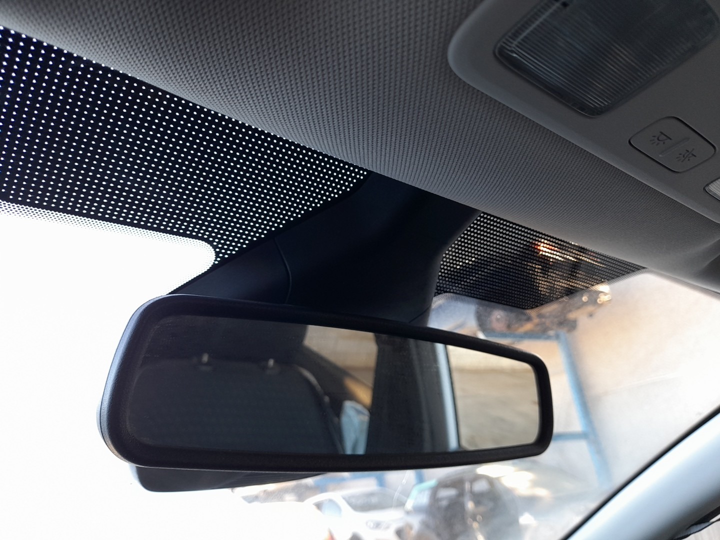 Fiesta rear view mirror store