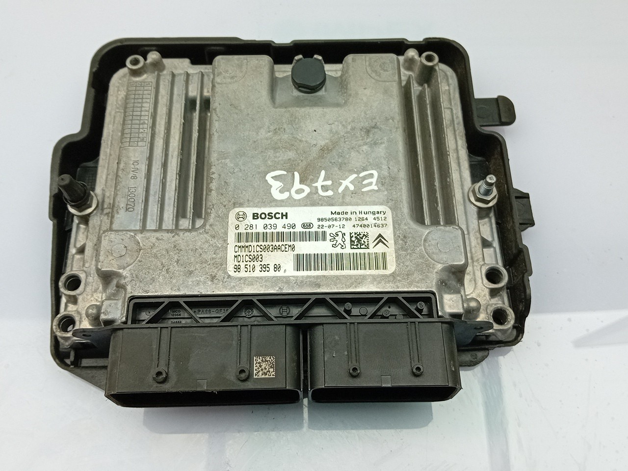 Engine Control Unit ECU for CITROEN C3 III - Ambiponto