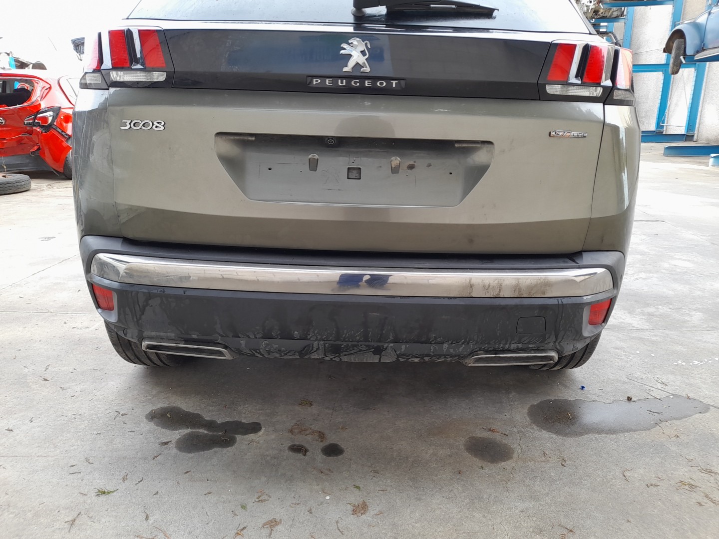 Rear Bumper for PEUGEOT 3008 SUV - Ambiponto