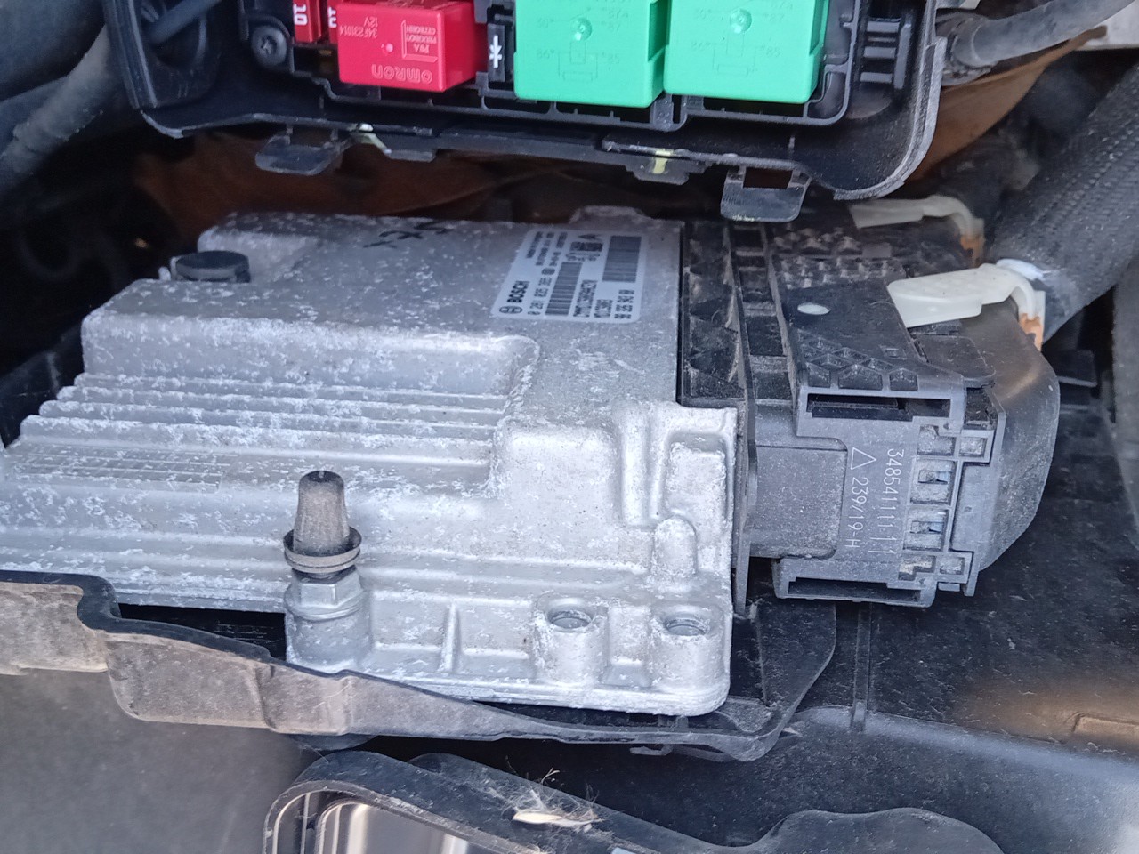 centralita del motor ECU