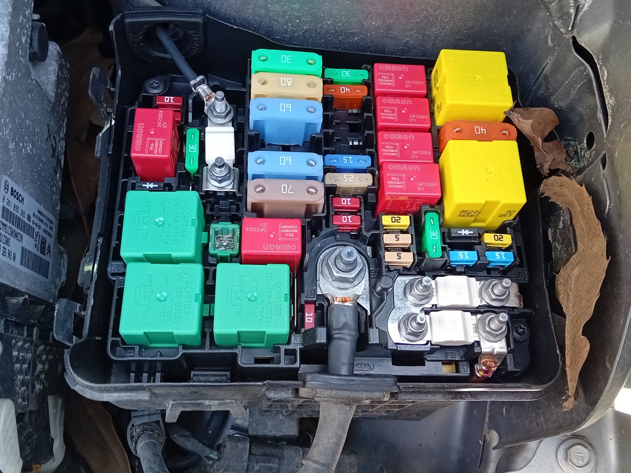 Caja de fusibles SAM