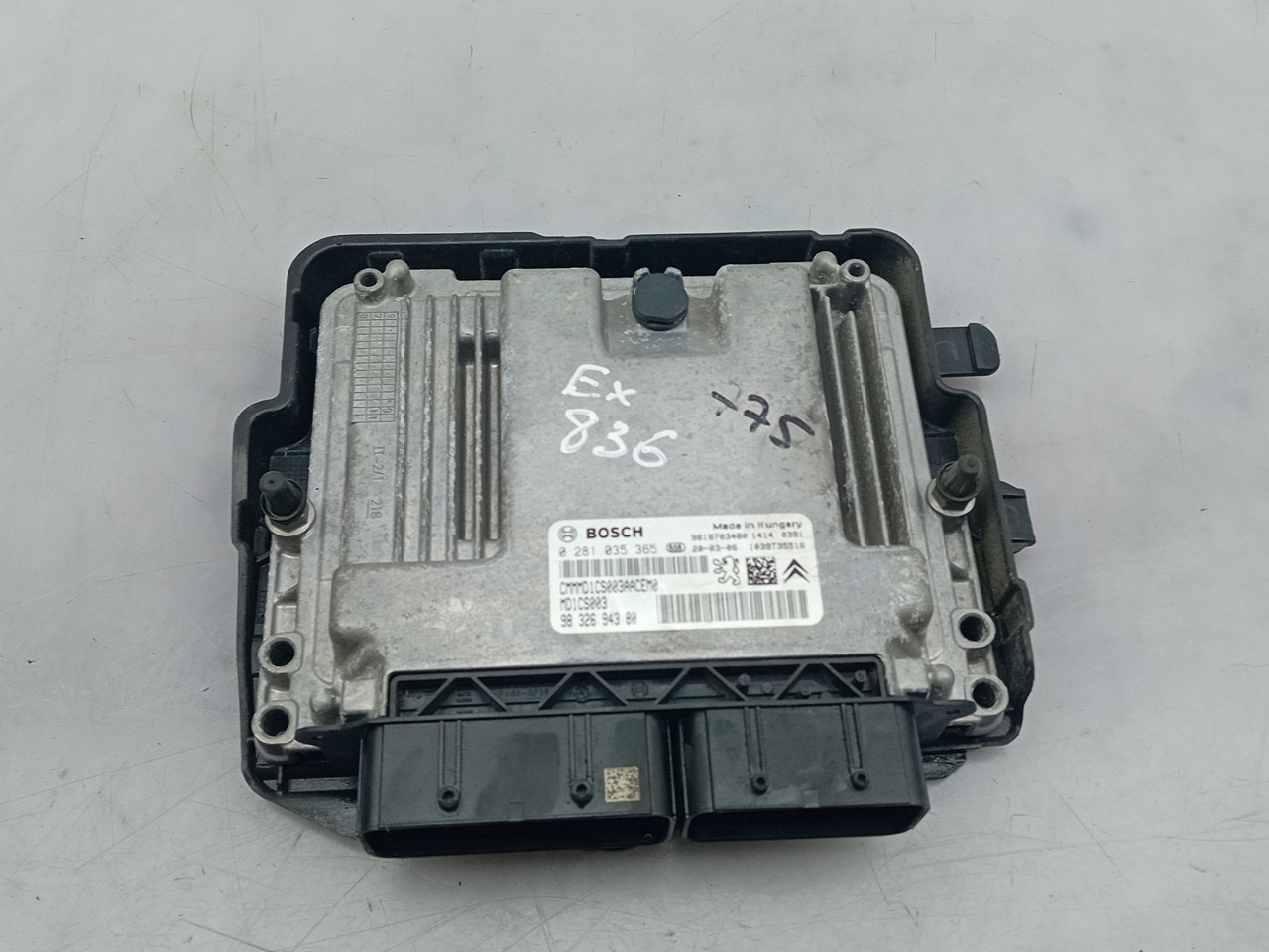 Unité de contrôle du moteur ECU para CITROEN C3 AIRCROSS II - Ambiponto