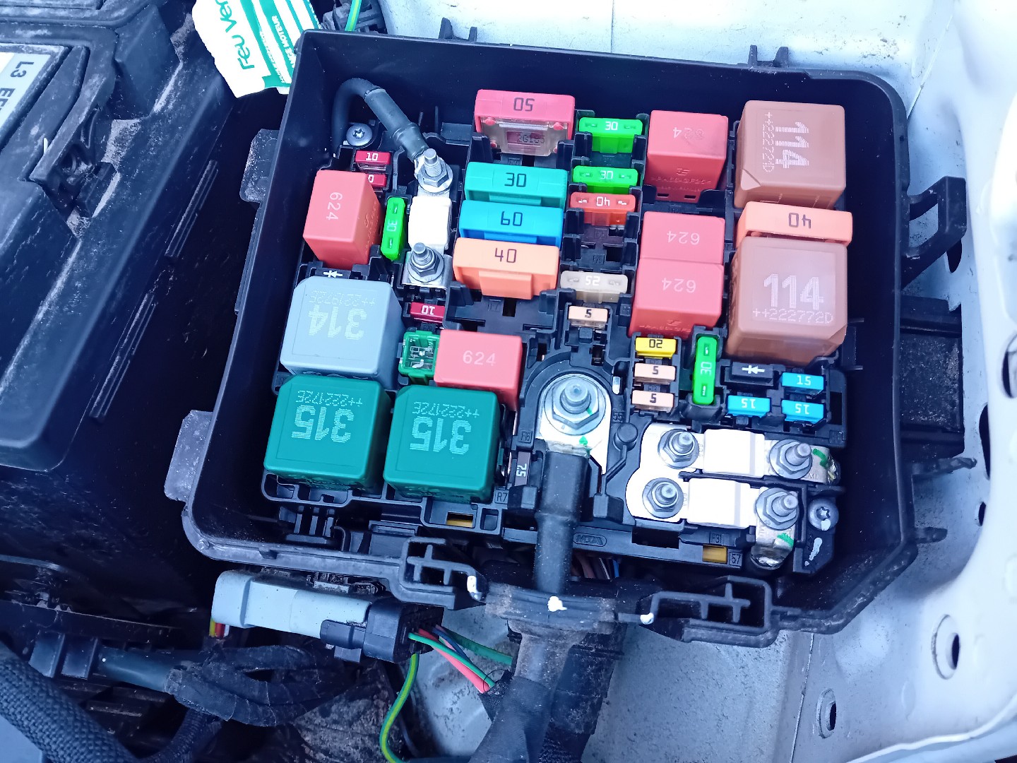 Caja de fusibles SAM para CITROEN C4 III 20 - - Ambiponto