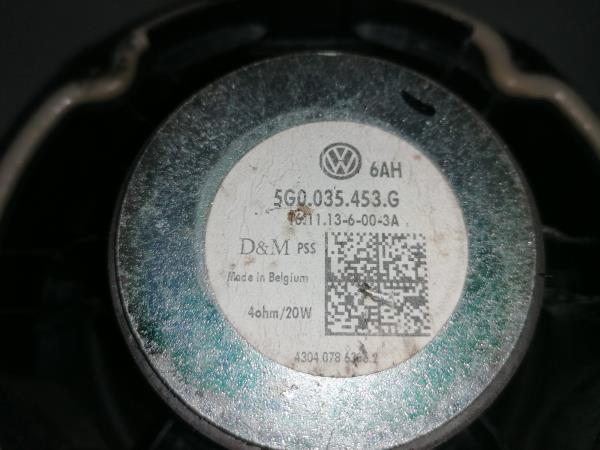 5G0035453G Audio System for VOLKSWAGEN GOLF VII (5G1 BQ1 BE1 BE2) 2012 ...