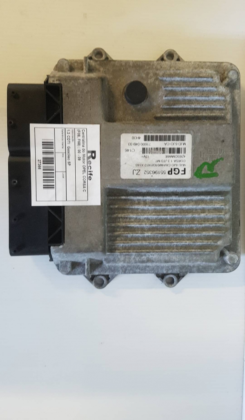 Engine control unit ECU for OPEL CORSA C | Recife Used Parts