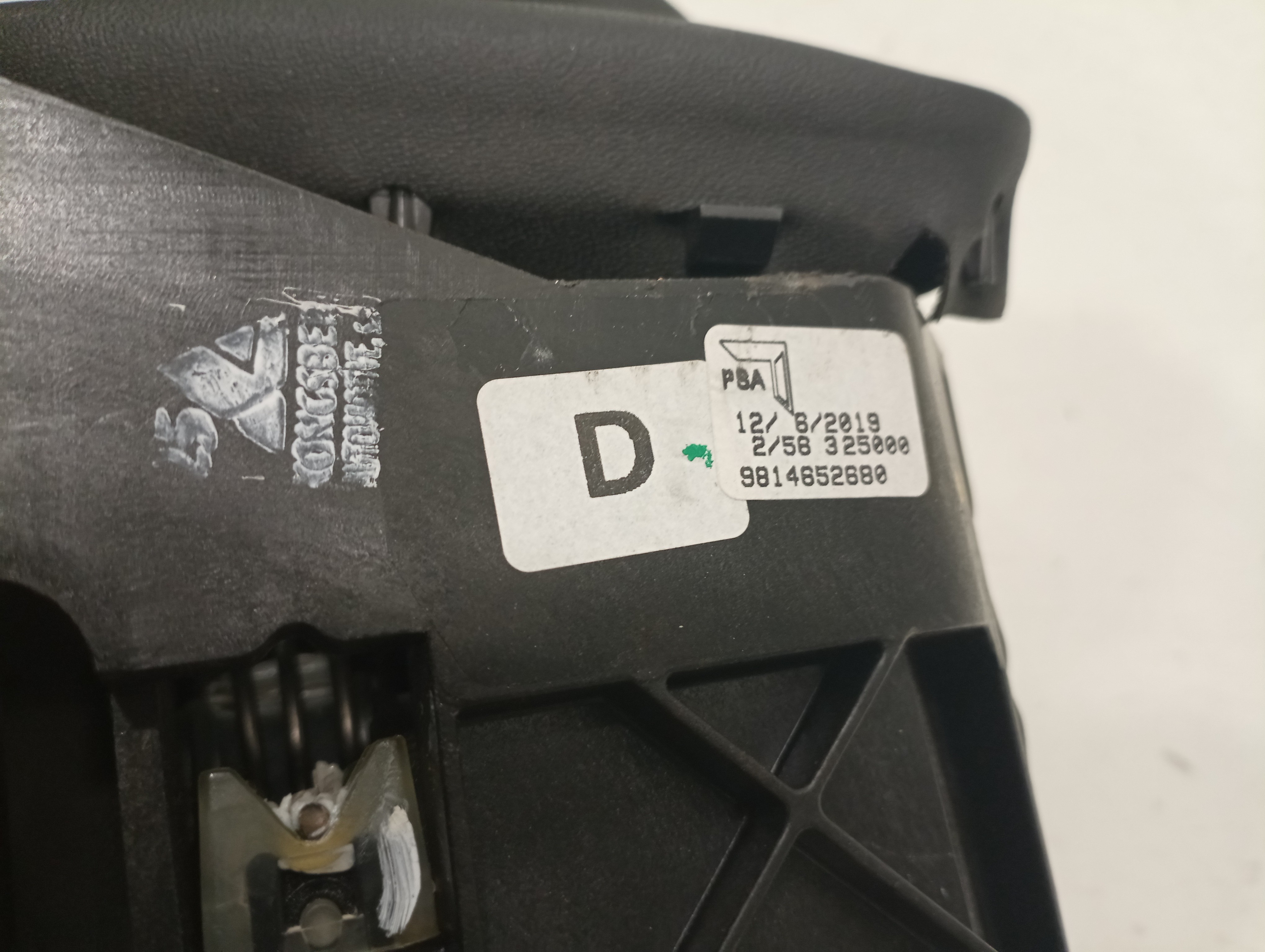 Seletor de mudanças PEUGEOT PARTNER Caixa 9814652680 - Motivauto