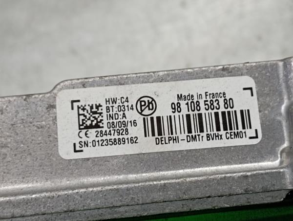 Start/Stop ECU: PEUGEOT 3008 SUV - 9810858380 / 28447928 |Servcarros