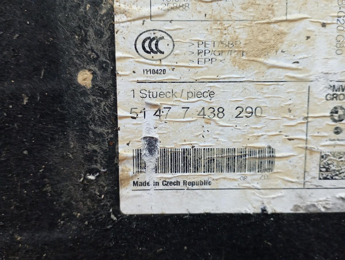 Tampo/Fundo Da Mala: BMW 3 - 51477438290 / 7438290 / 3829008 |Servcarros