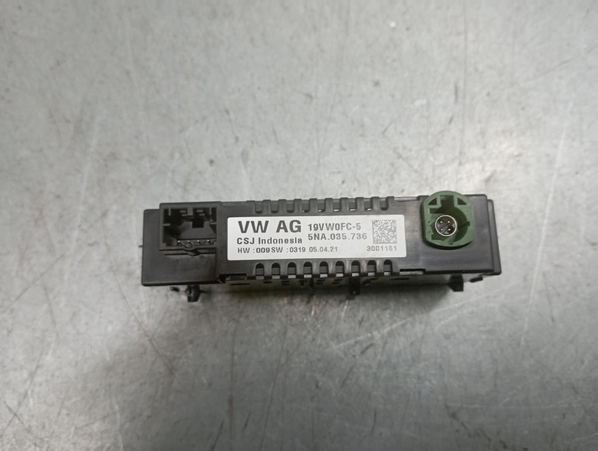 Módulo USB/AUX: SEAT LEON - 19VW0FC5 / 5NA035736 |Servcarros