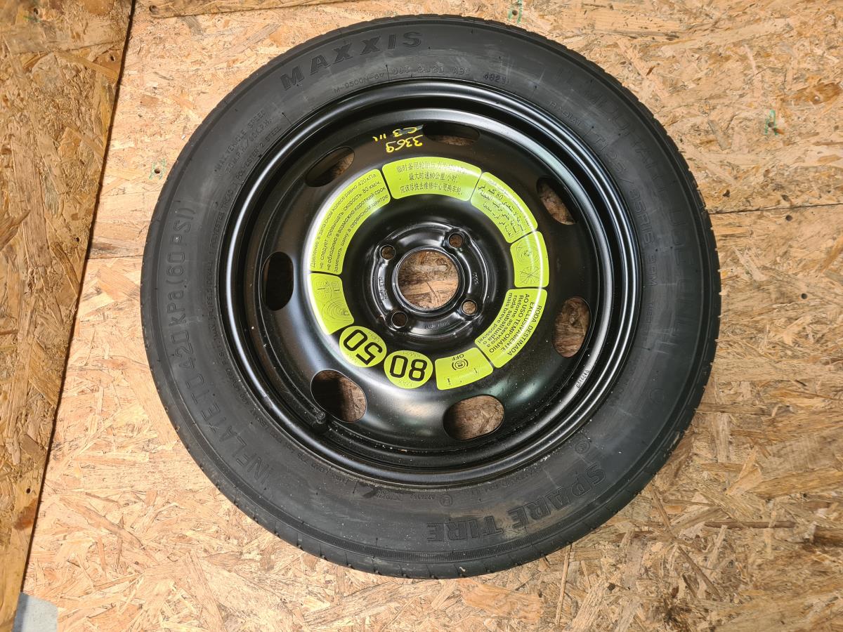 Pneu Suplente : CITROEN C3 III - 125/85R16 |Servcarros