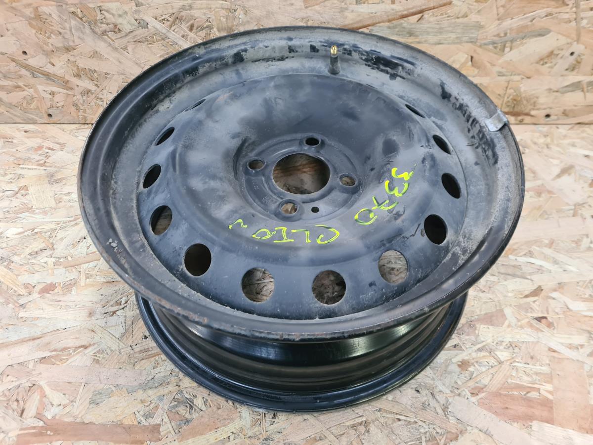 Iron Wheel Rim: RENAULT CLIO V - 403004548R / 6Jx15H2 / ET31 |Servcarros