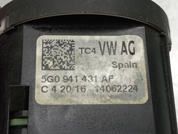 Headlights Switch: SEAT LEON - 5G0941431AF |Servcarros