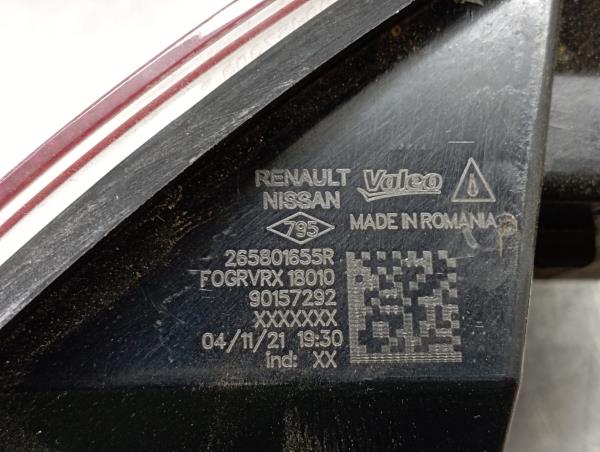 Right Rear Fog Light para RENAULT CAPTUR II - Servcarros