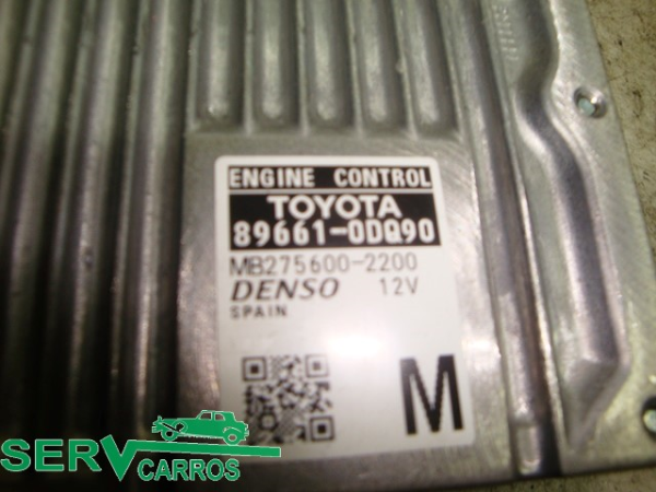 Engine Control Unit (ECU): TOYOTA YARIS - 896610D090 / MB2756002200 ...