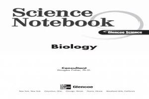Biology Science Notebook كتاب pdf بواسطه أحد اخصائيين الاحياء - YSK Books