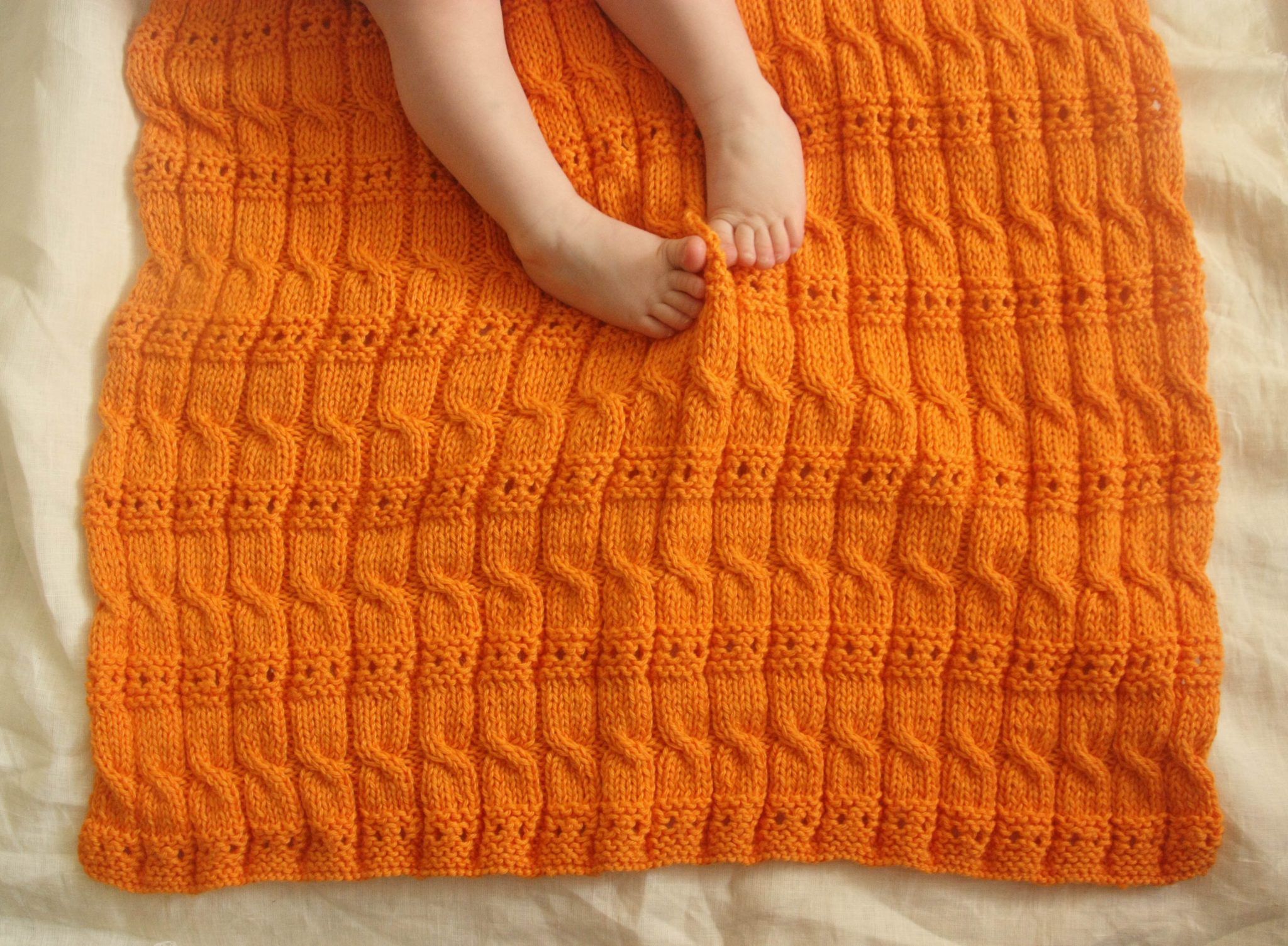Knitting pattern baby blanket, digital download, pdf pattern in english ...