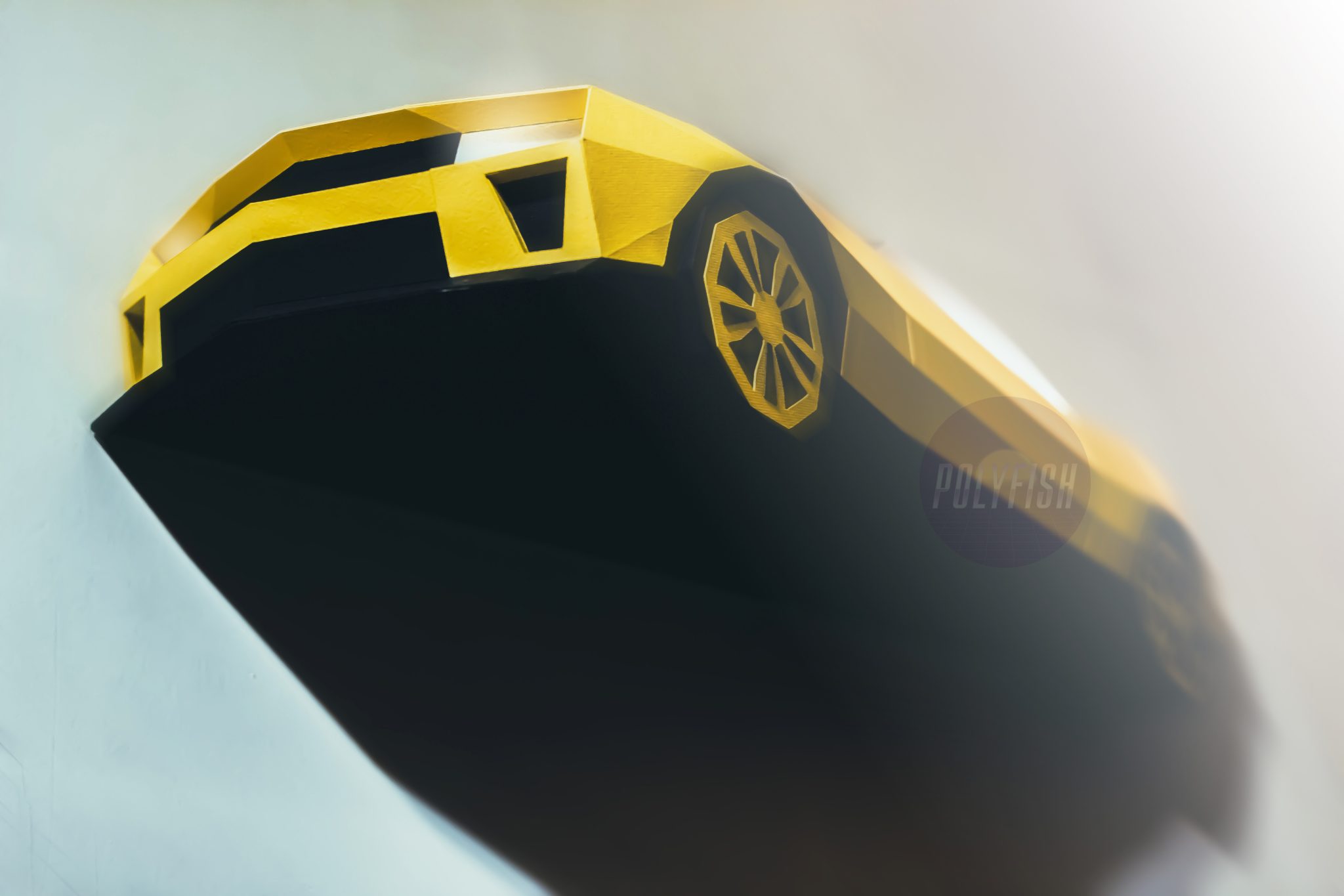 DIY Chevrolet Camaro template Papercraft PDF - Crealandia