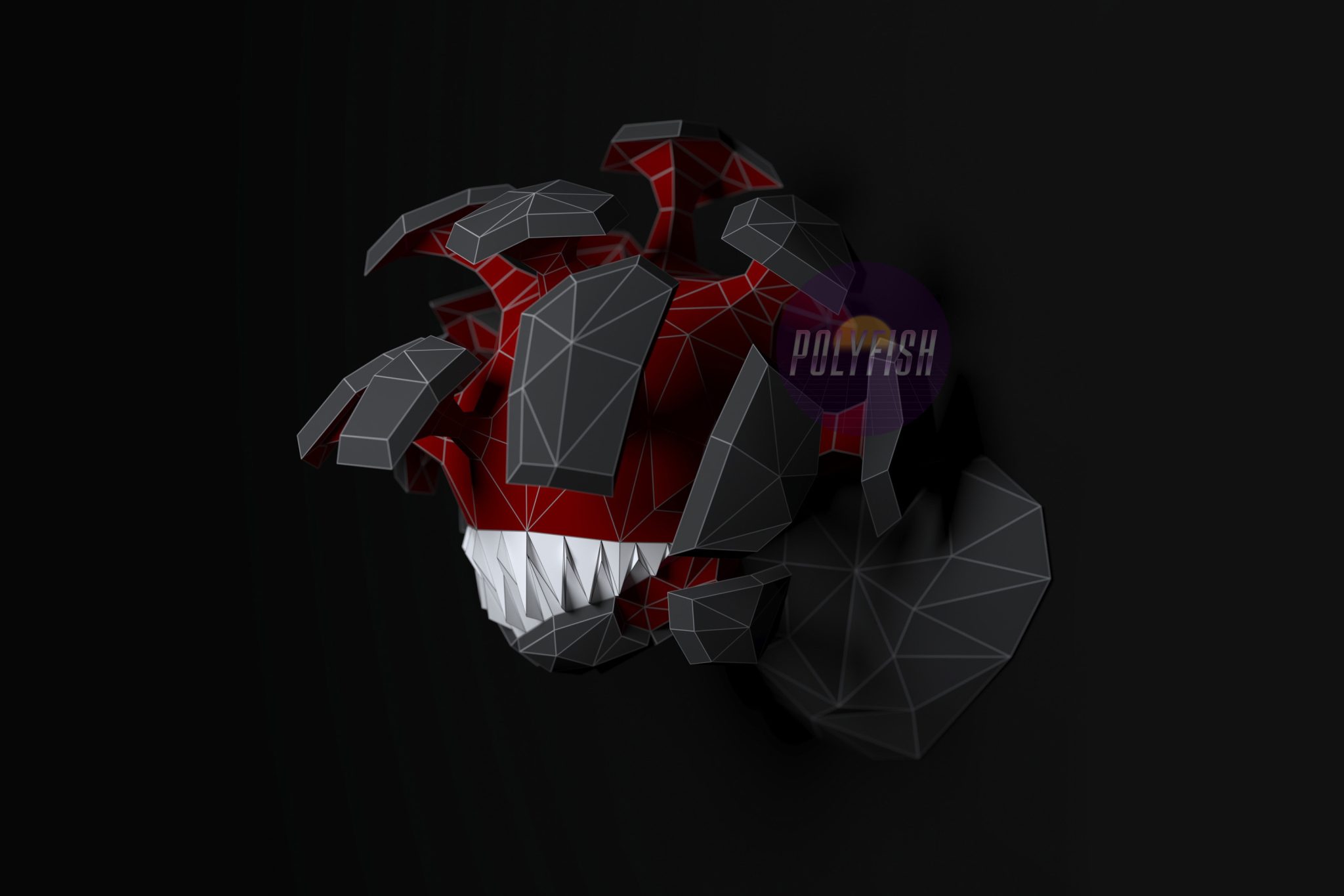 DIY Death Angel template Papercraft PDF - Crealandia