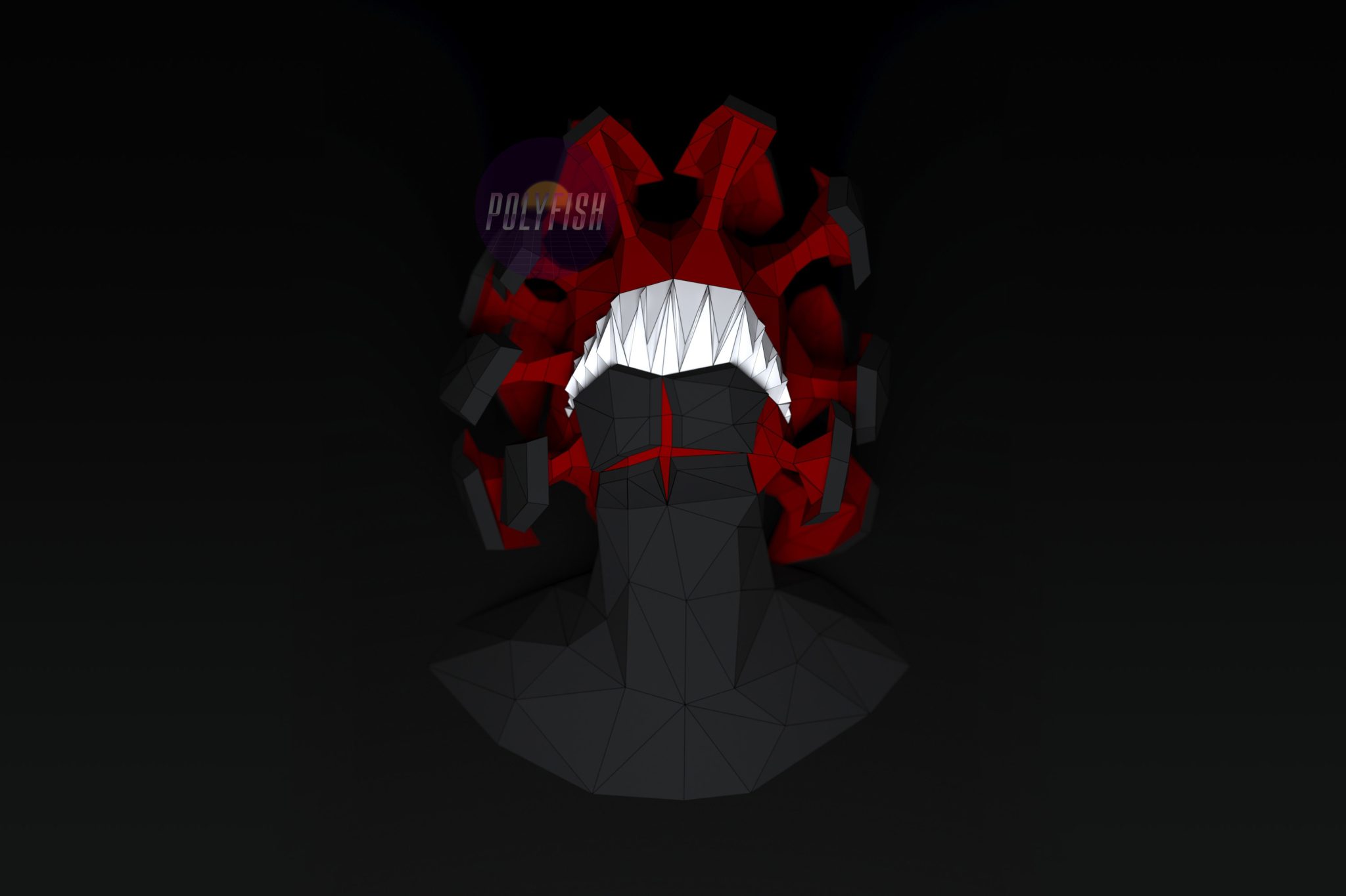 DIY Death Angel template Papercraft PDF - Crealandia