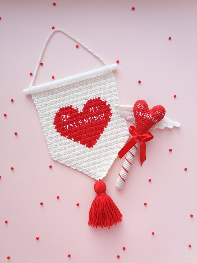 Valentine Heart Crochet Pattern - Crealandia